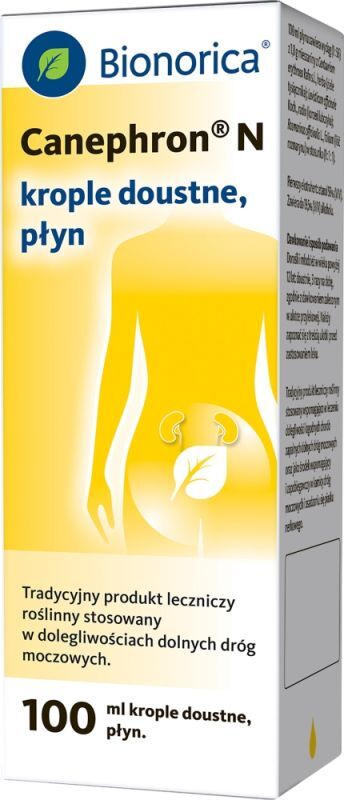 Canephron N Krople doustne 100 ml - Na drogi moczowe - Sklep internetowy Aptekawsieci.pl